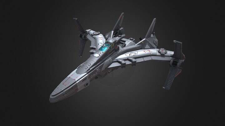 ArtStation - Raven Starfighter