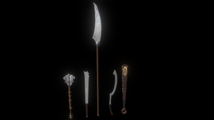 Matthew Hazelworth - Asset Pack: Melee Weapons - Series 2