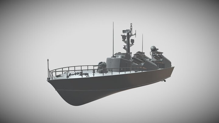 ArtStation - Osa class missile boat