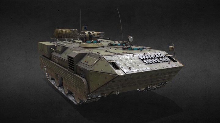 ArtStation - Rigged IFV