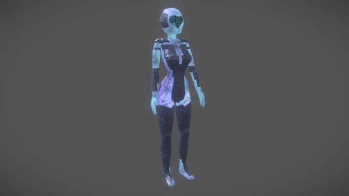 ArtStation - 3D Sci-fi Character - University Assignment