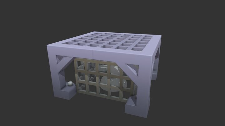 ArtStation - Low poly fan machine