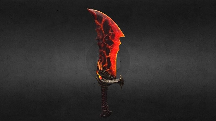 ArtStation - God of War Chaos Blade