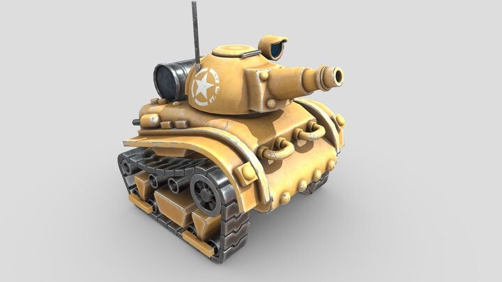ArtStation - Stylised Tank