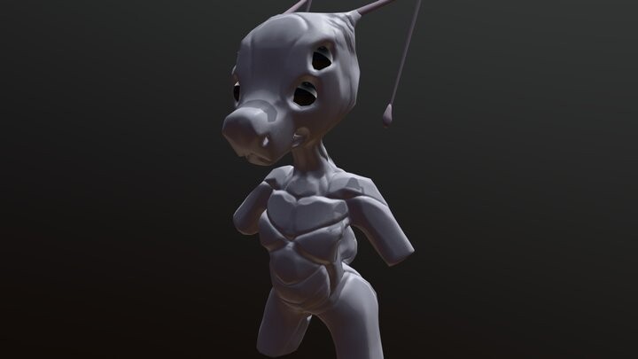 ArtStation - Bug Scout - Normals Complete