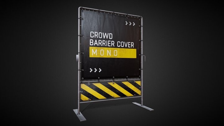 ArtStation - Crowd Barrier