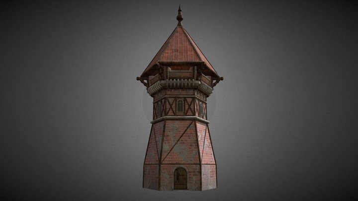 ArtStation - Medieval Watchtower 02
