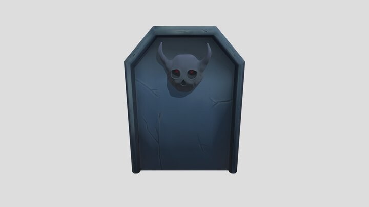 ArtStation - Stylized Tombstone