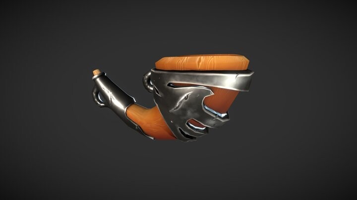 ArtStation - World of Warcraft Style Horn Game Asset