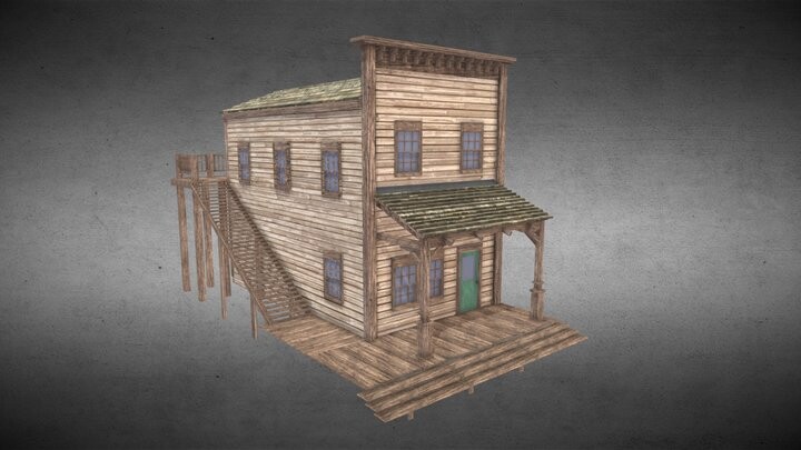 ArtStation - RDR2 Sheriff Office