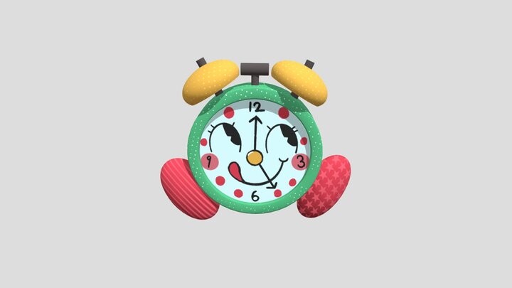 ArtStation - Silly clock guy