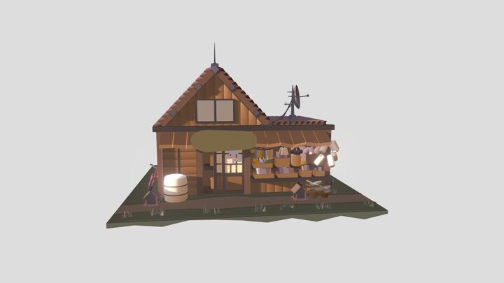ArtStation - 3D Hut