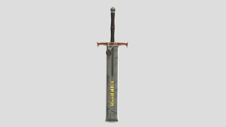 ArtStation - German executioner sword with a DnD twist