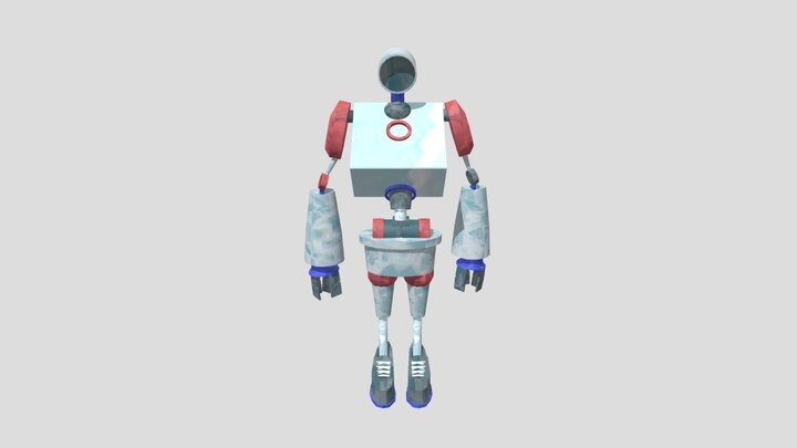 ArtStation - Infected Zombie Robot Modelling