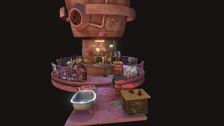 ArtStation - Jinx's Hideout