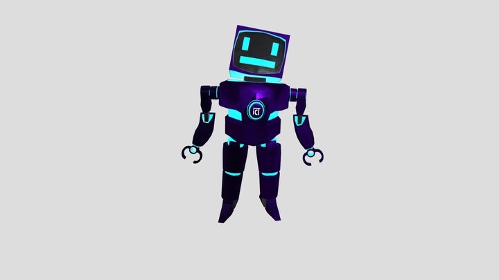 ArtStation - ICT Bot Idle Animation