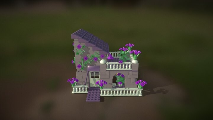 ArtStation - Lego house Maya practice