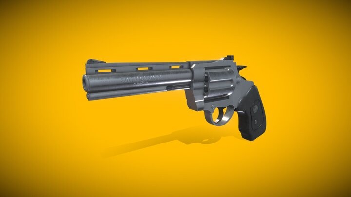 ArtStation - Colt Anaconda .44 Magnum