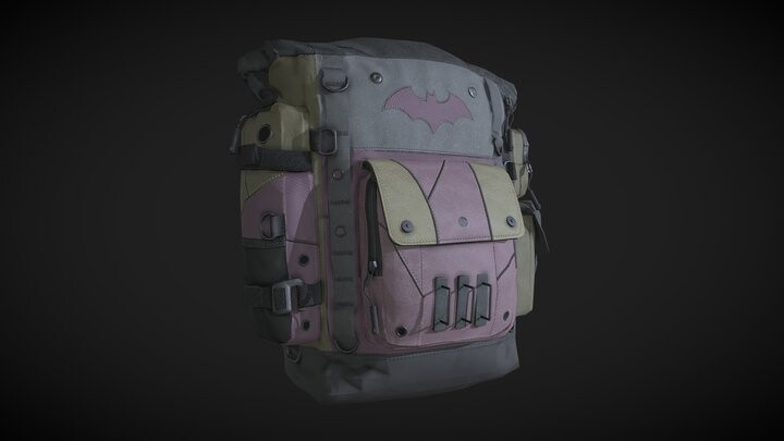 ArtStation - Heroes and Villains Batman Joker Backpack