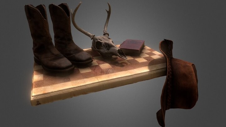 ArtStation - Western Diorama (Photogrammetry)