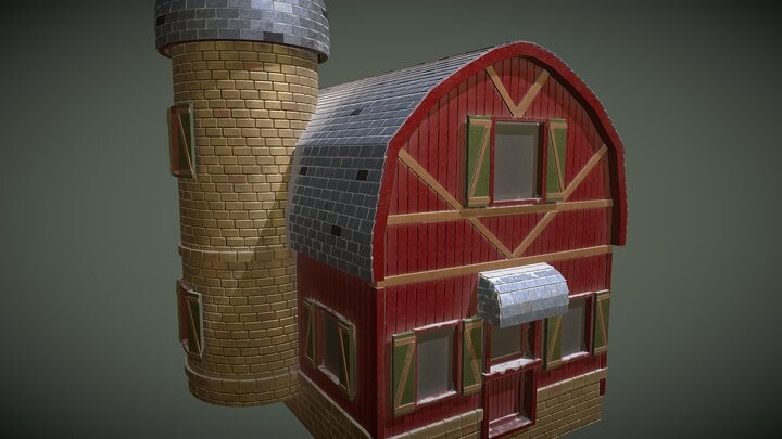 ArtStation - Barn House