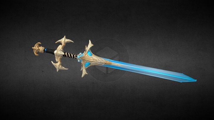 ArtStation - sword 3d model
