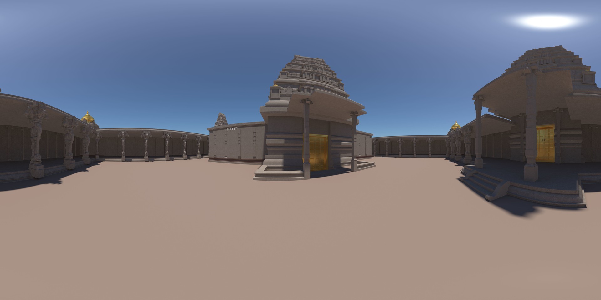 ArtStation - Yadadri Temple VR Simulation