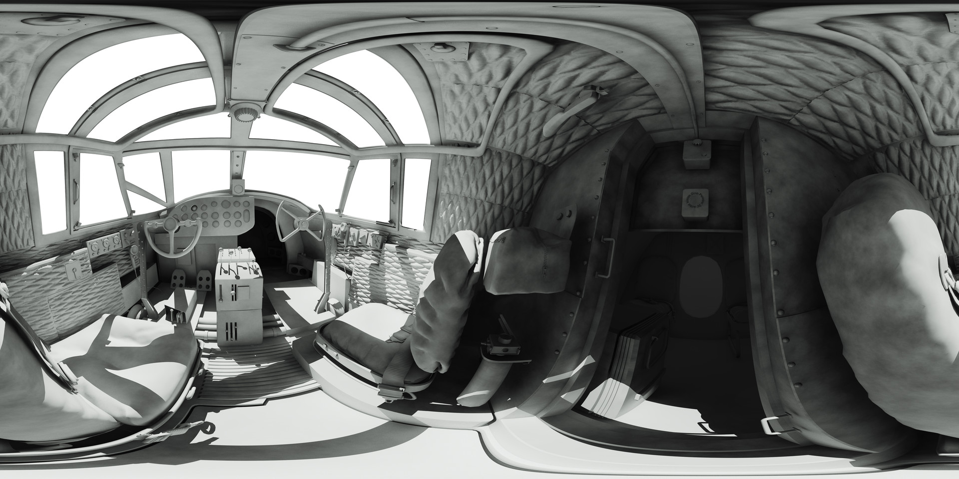 ArtStation - B26 Marauder Cockpit