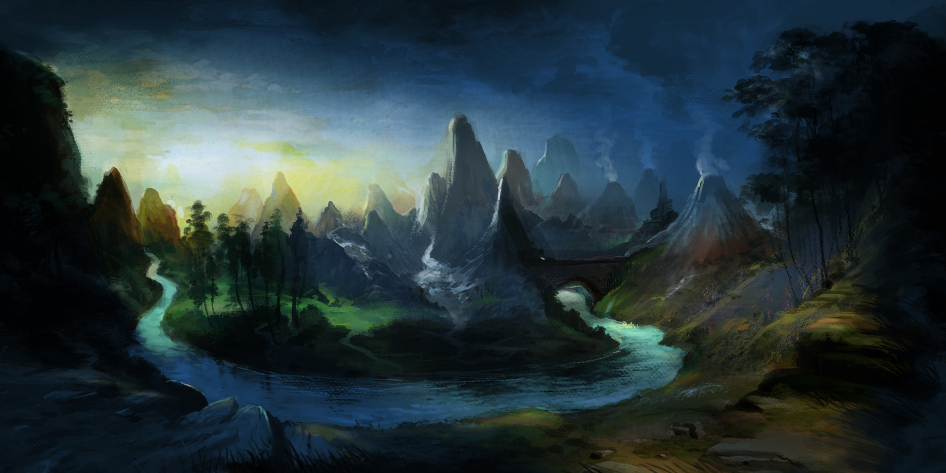 ArtStation - bg test