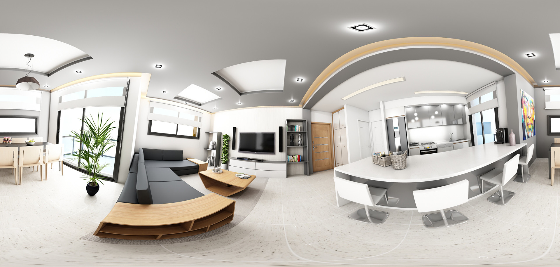 ArtStation - 3d, 360 pano, VR