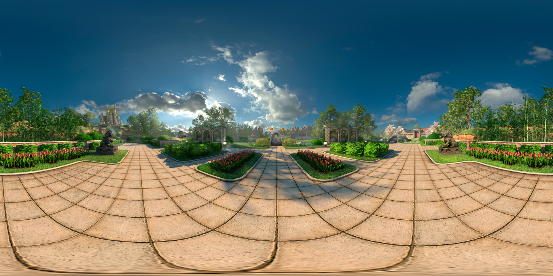 ArtStation - lobby 360 =VR=