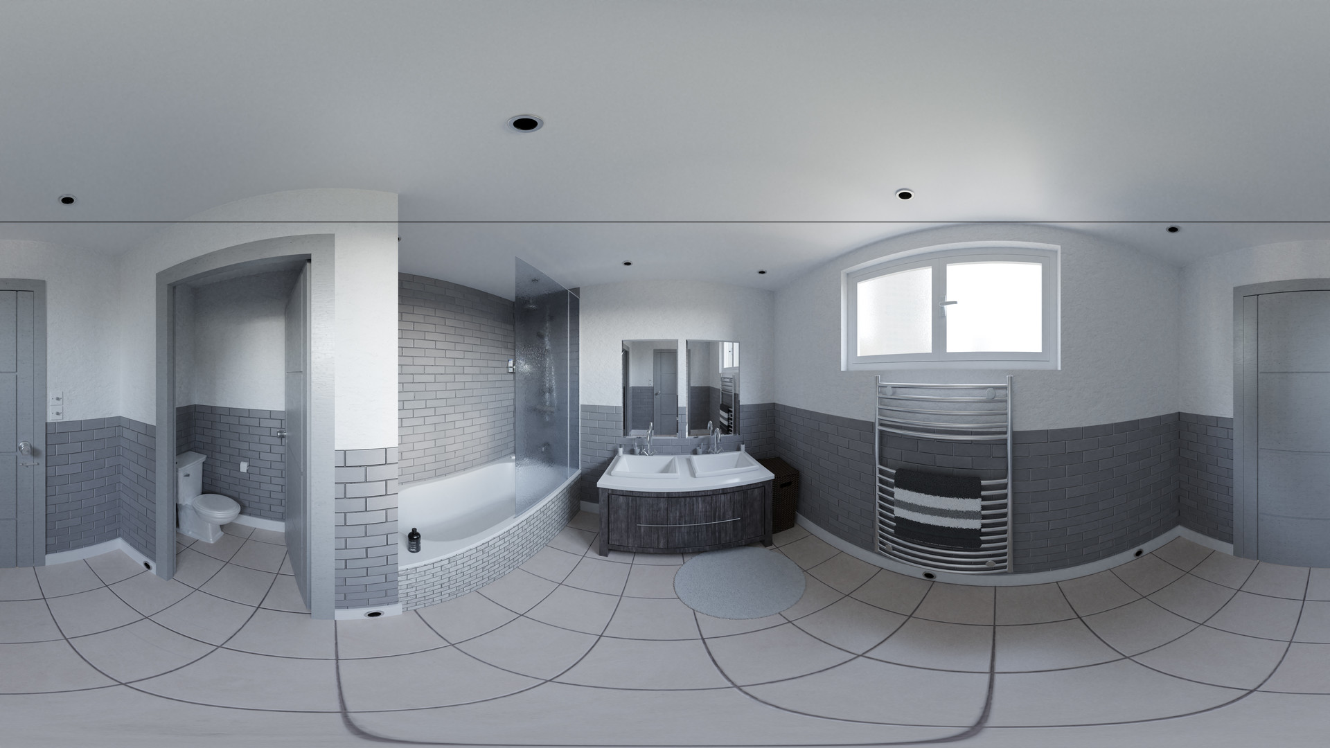 ArtStation - Bathroom Interior 360 panorama