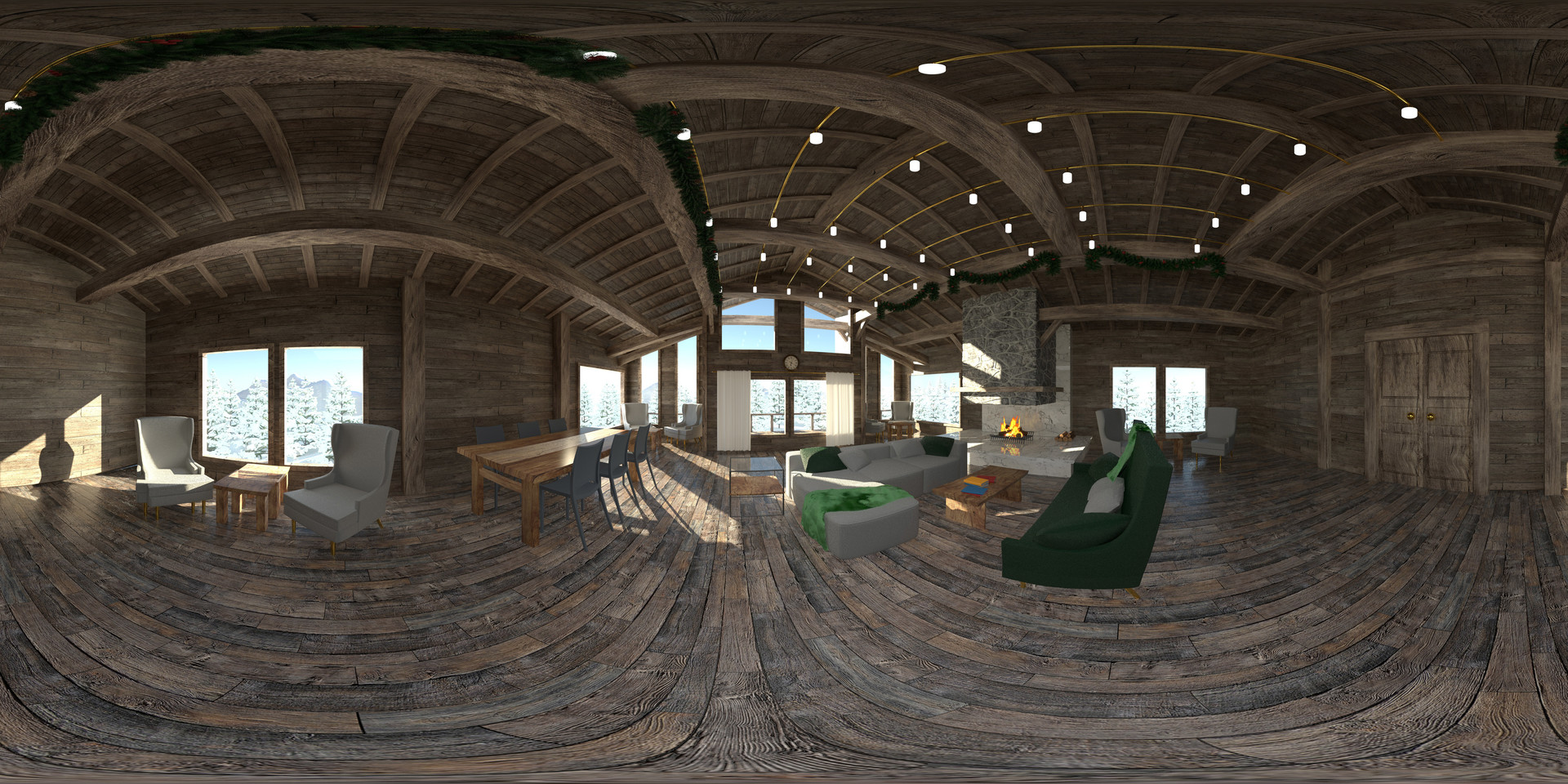 ArtStation - cabin wip 360 view