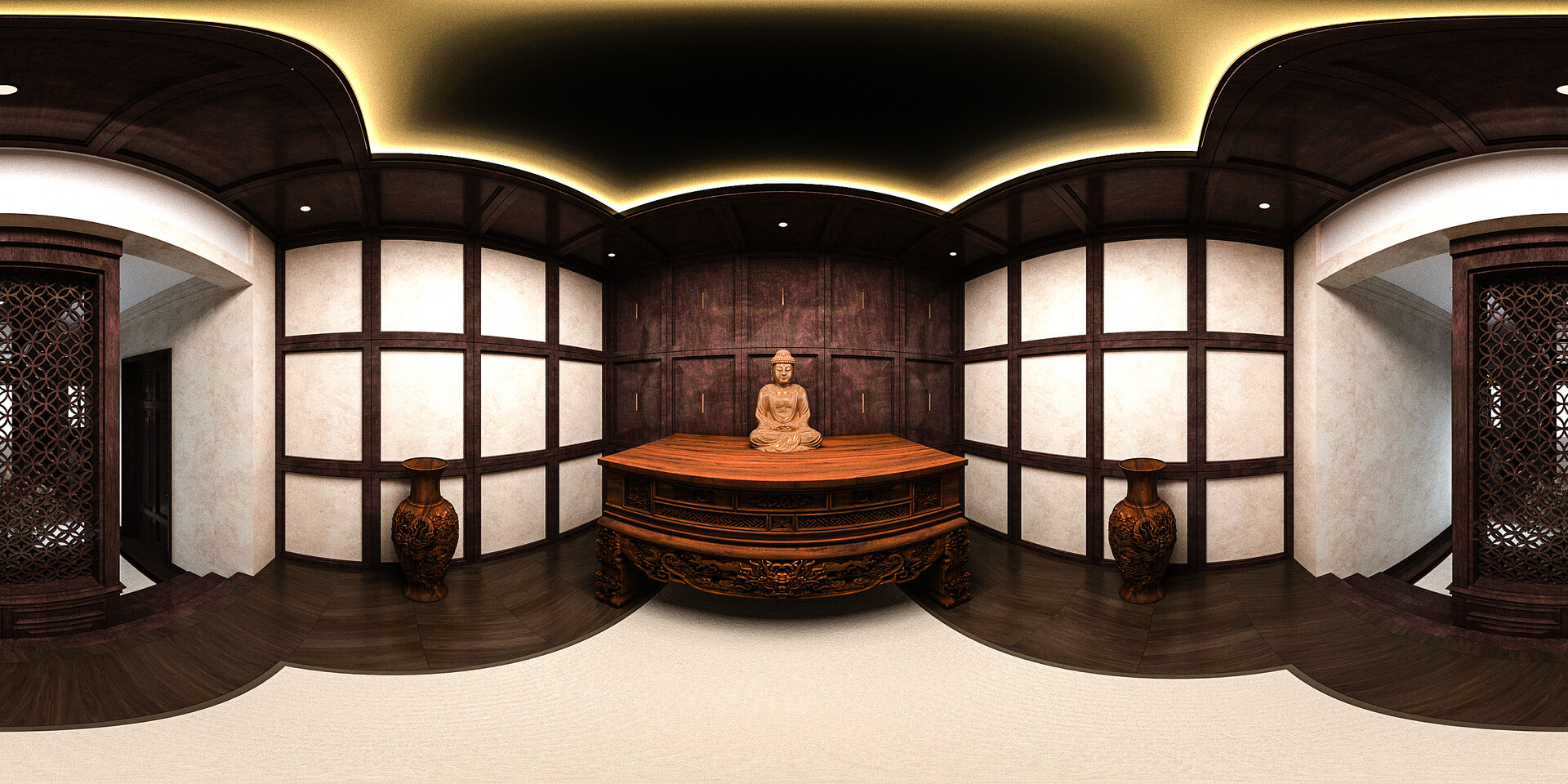 ArtStation - My first 360 Corona render