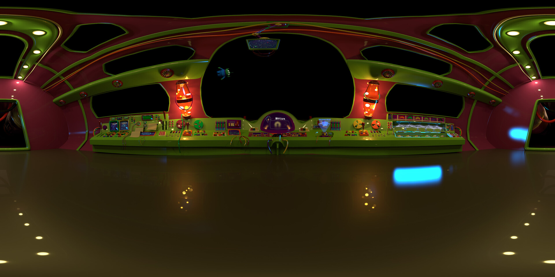 ArtStation - Alien Cockpit