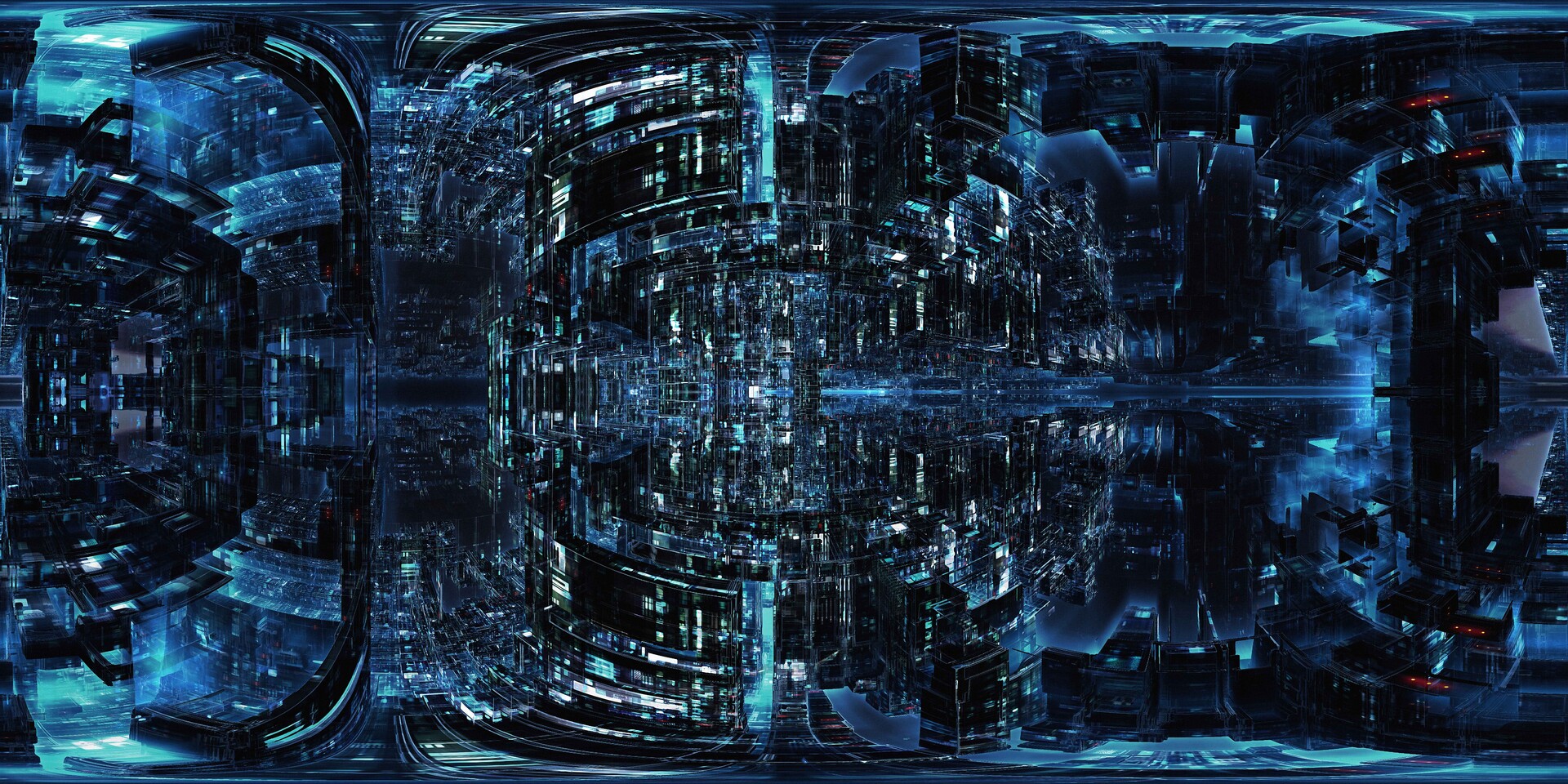 ArtStation - 360° Cyberpunk Mainframe