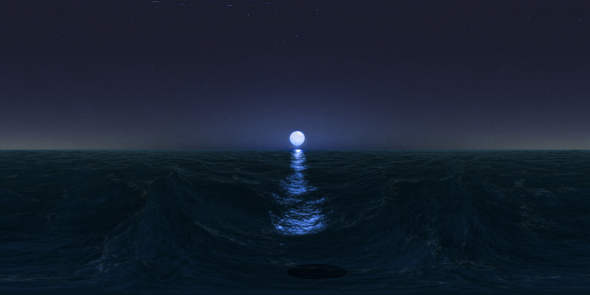 ArtStation - MOONSET HDRI