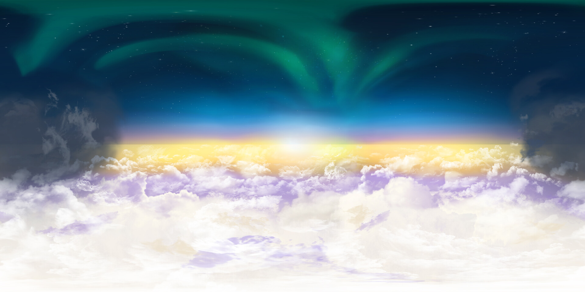 ArtStation - Skybox/Sphere for a jam game (360 Panorama)