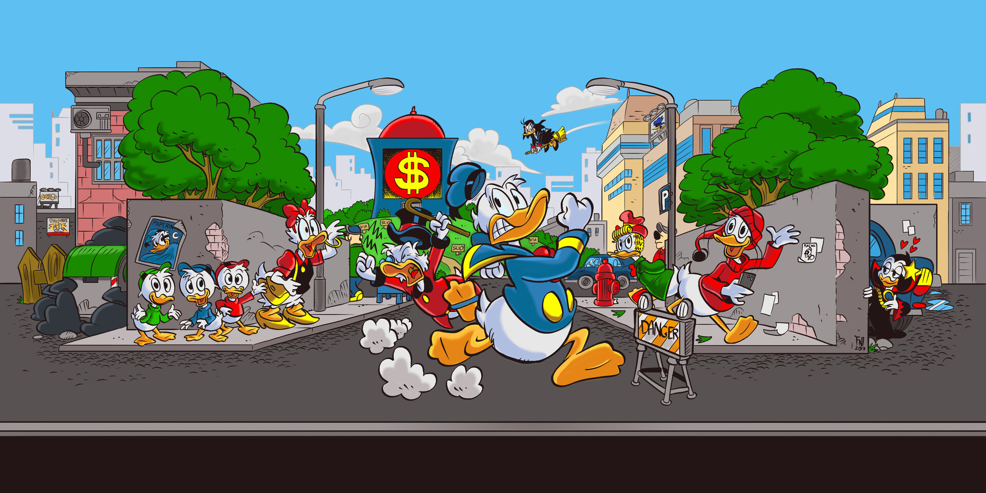 ArtStation - Donald run - 360