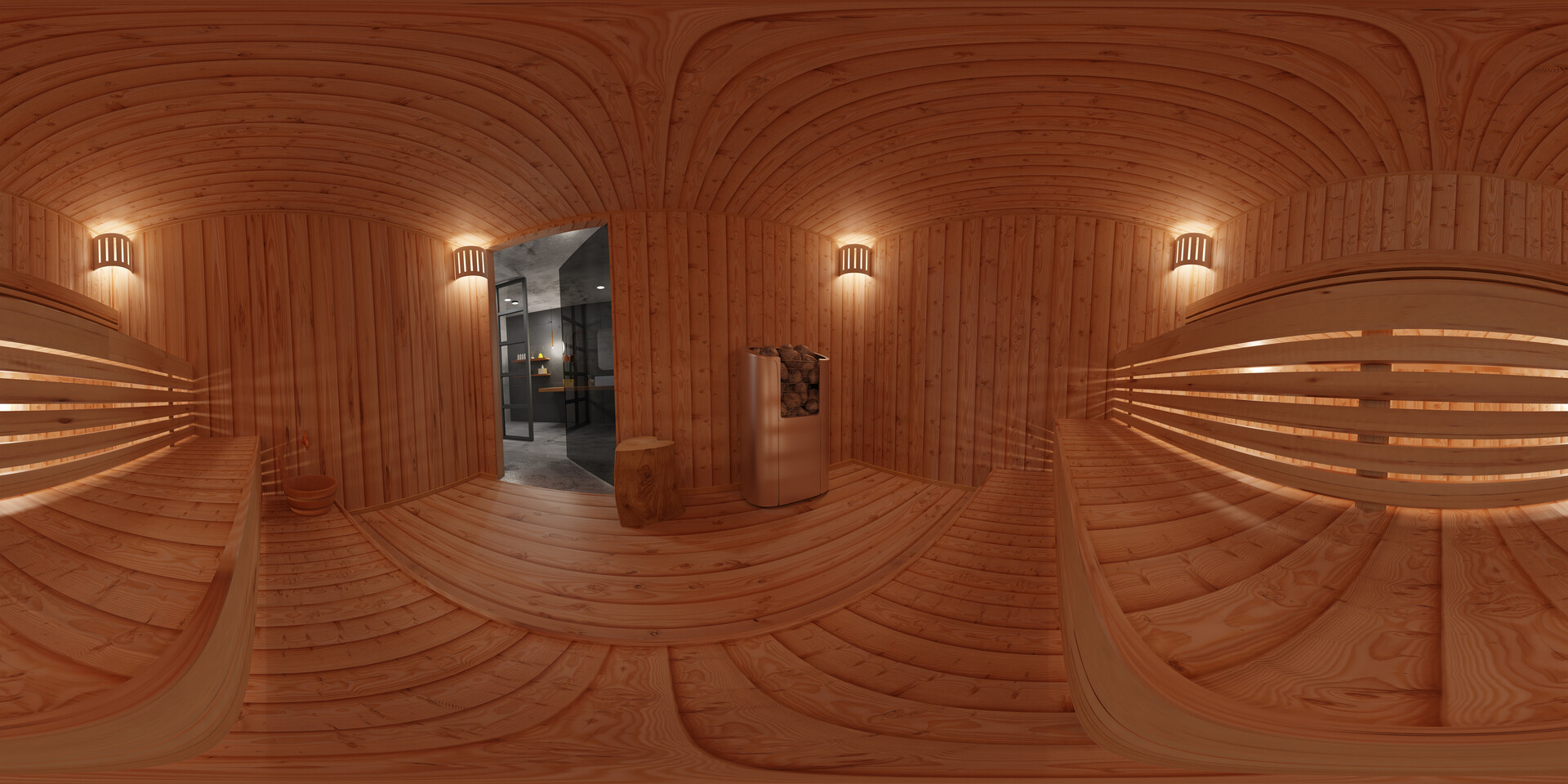ArtStation - Sauna 360 Panorama