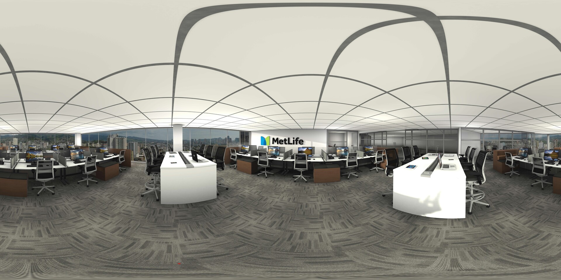 ArtStation - Metlife Offices 360