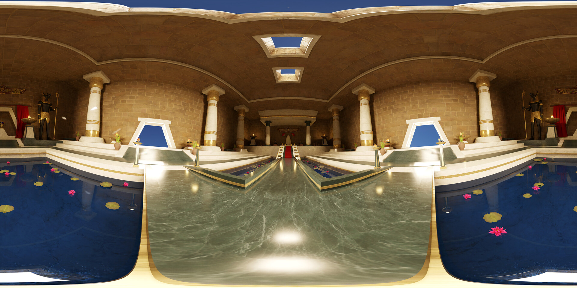 ArtStation - Ancient Egyptian Throne Room