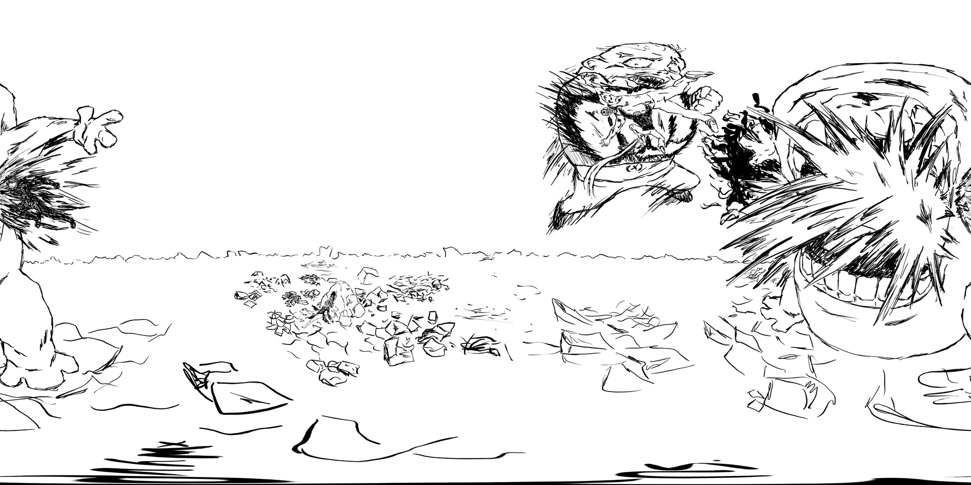 ArtStation - FanArt - One Punch Man (manga 188) _ 360°