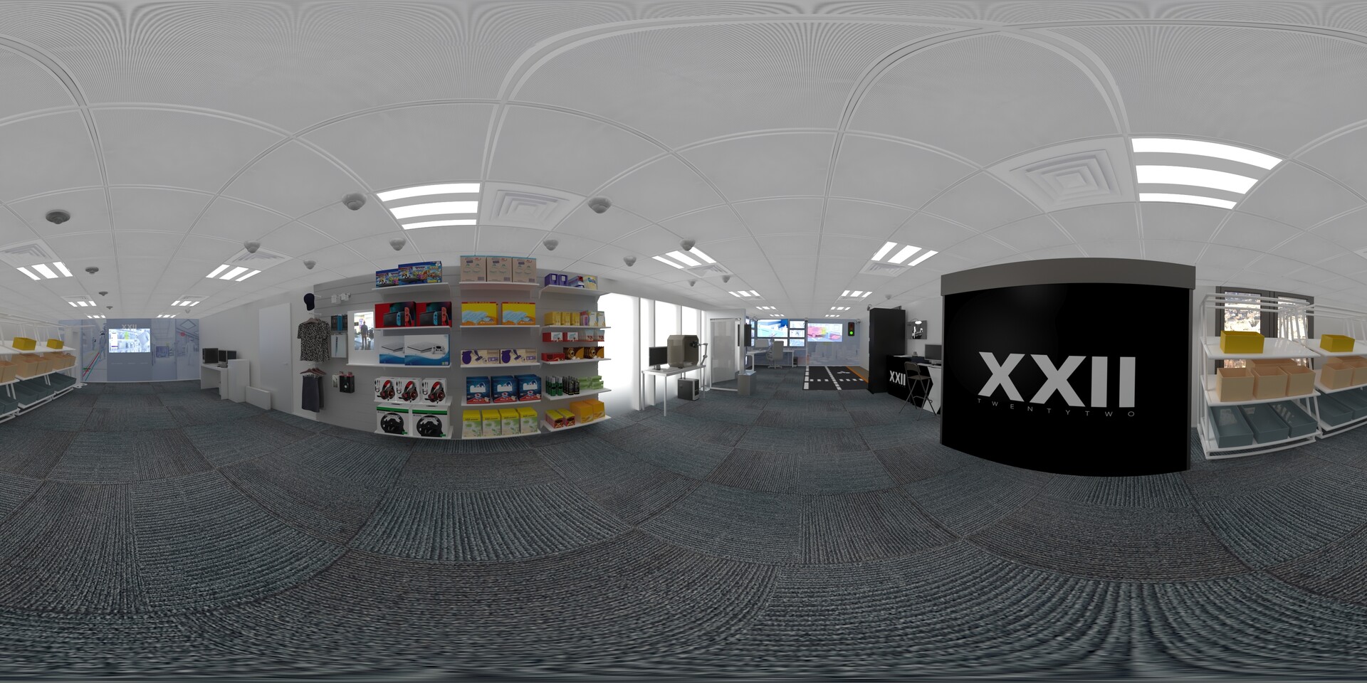 ArtStation - Office 360 rendering Vray