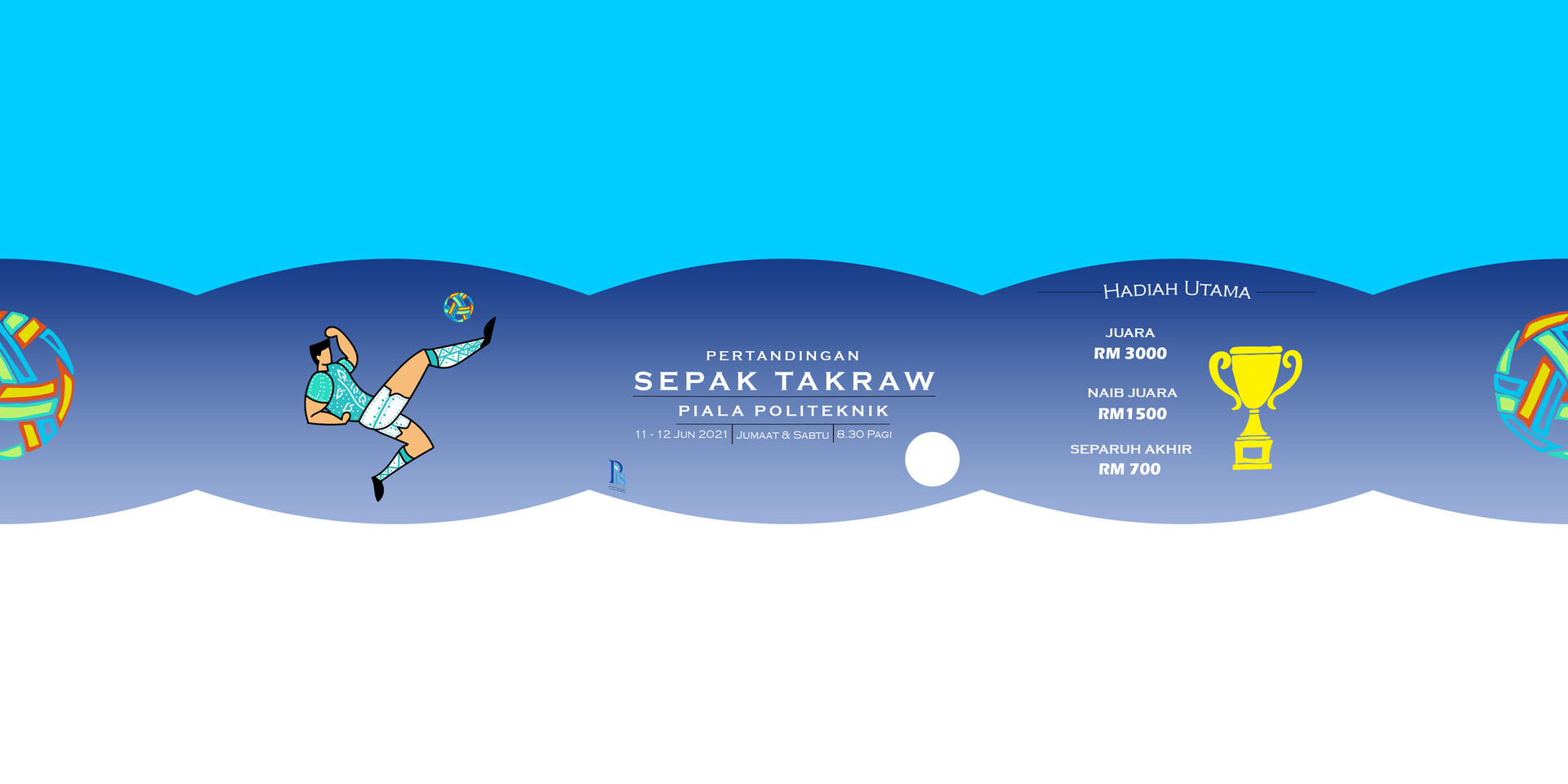 ArtStation - SEPAK TAKRAW 360 POSTER #2