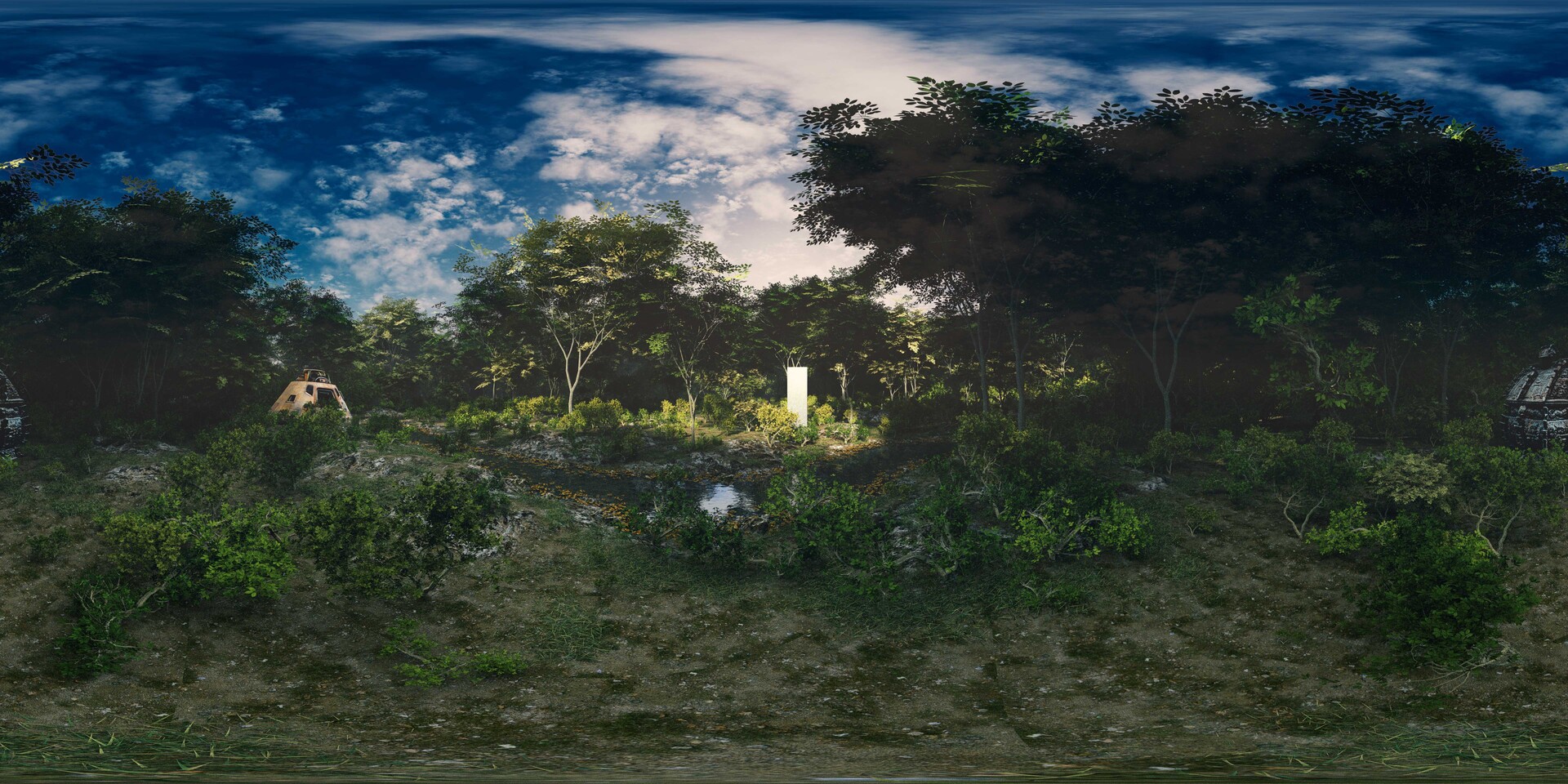 ArtStation - Monolith Forest