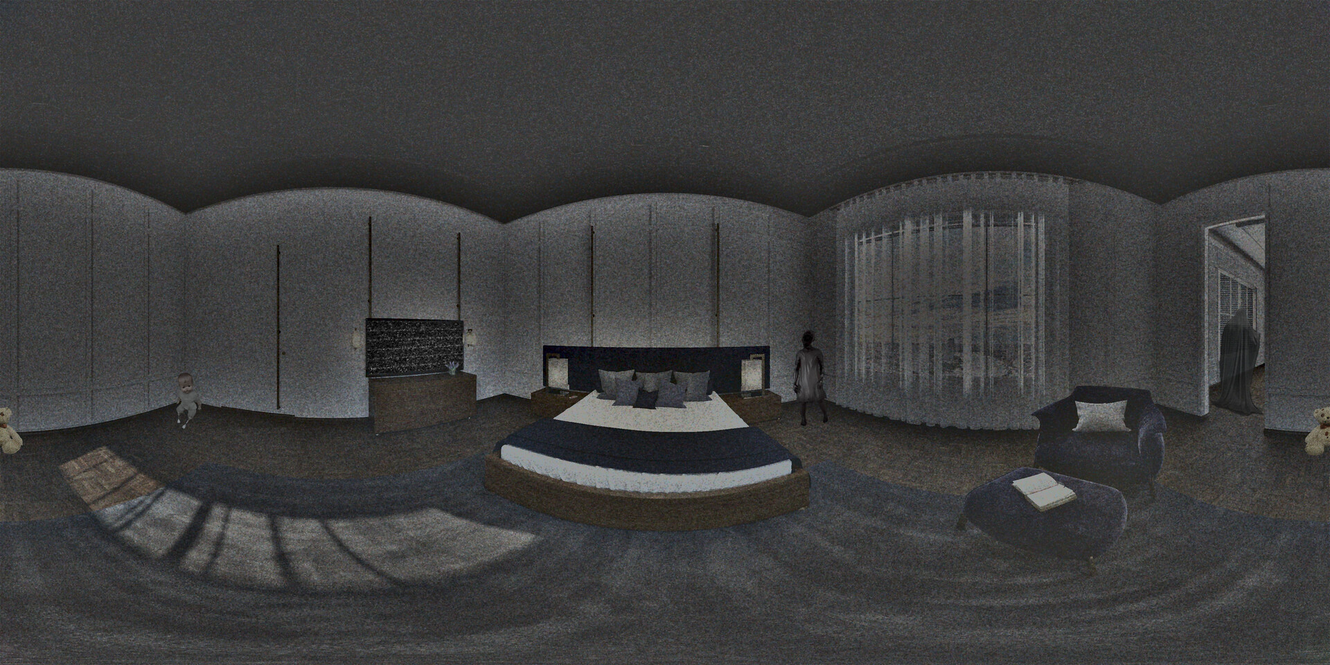 ArtStation - 360° Sleep Paralysis