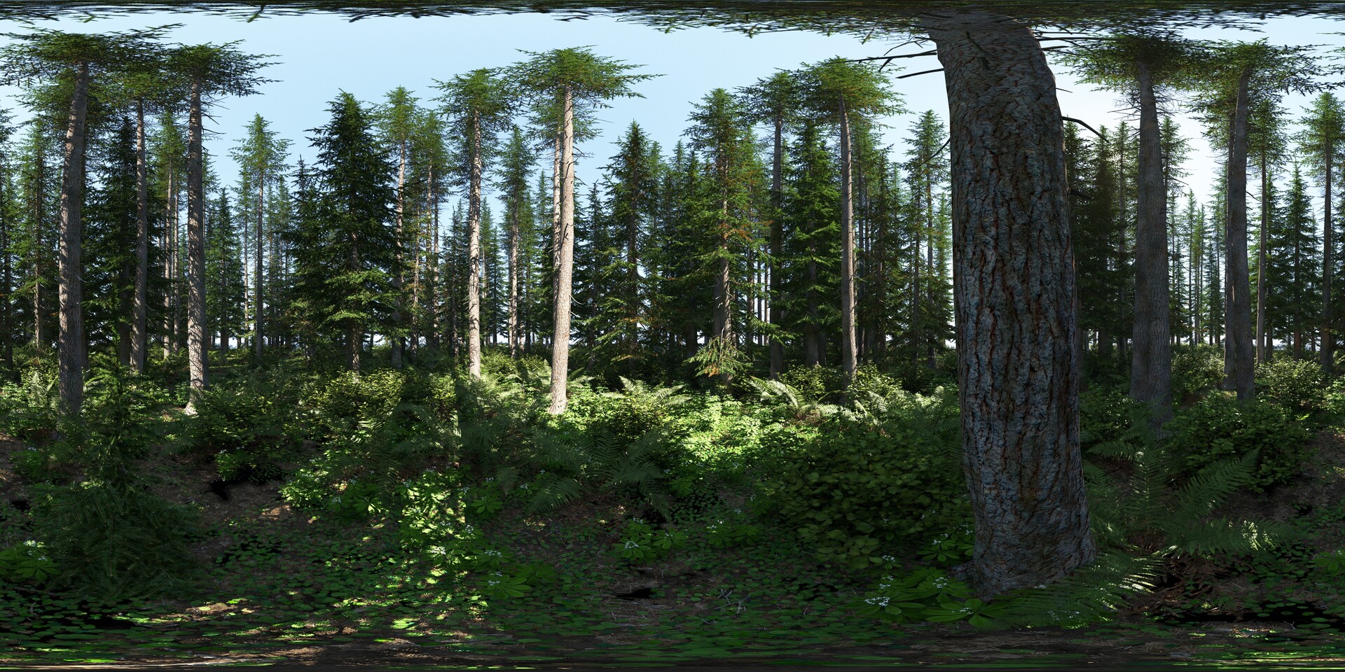 ArtStation - Pine forest