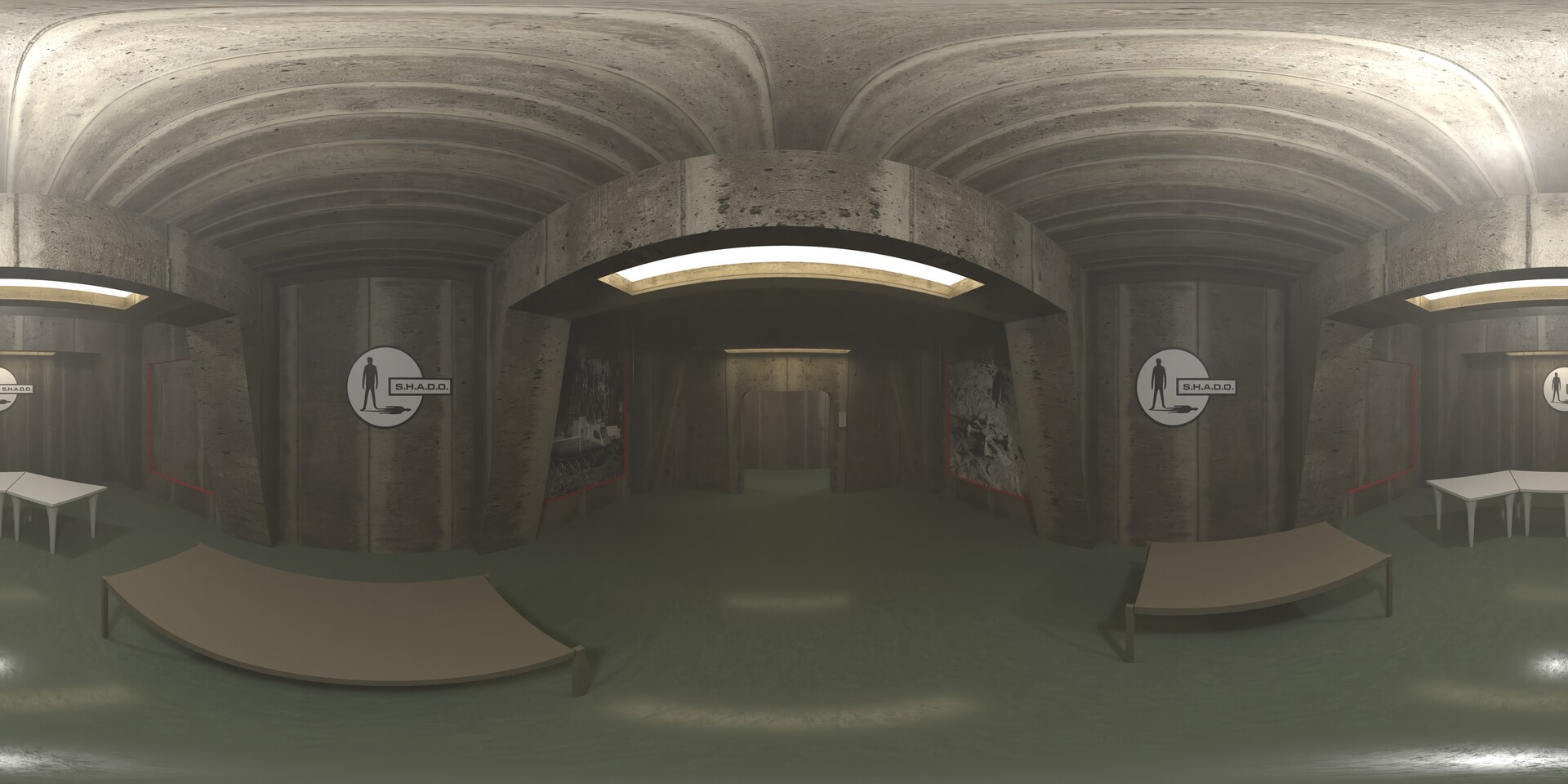 ArtStation - UFO matrial court room (work in progress)