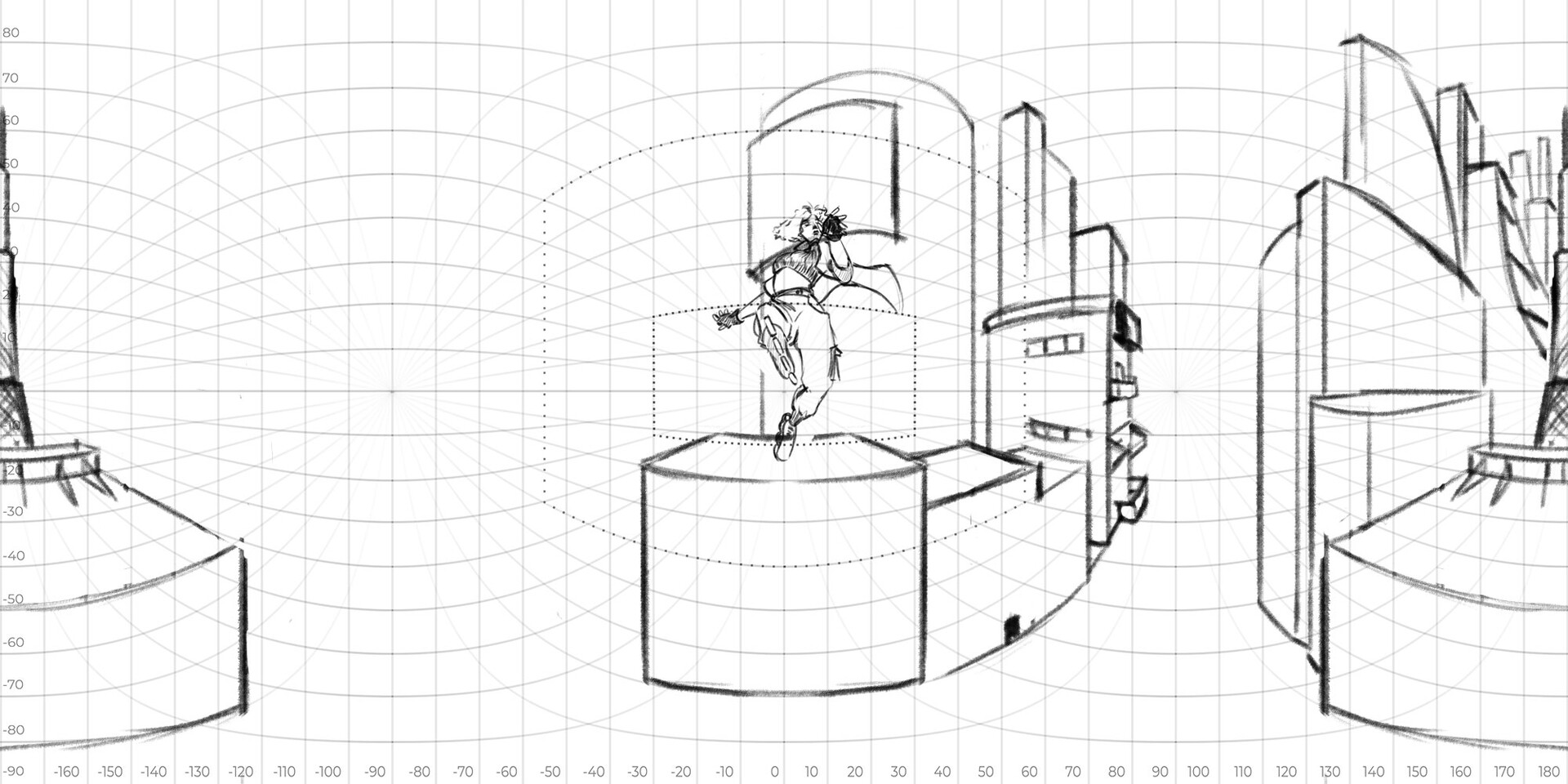 ArtStation - 360 view- concept art WIP